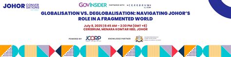 Globalisation Vs Deglobalisation Navigating Johors Role In A Fragmented World
