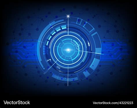Abstract Technology Background Royalty Free Vector Image