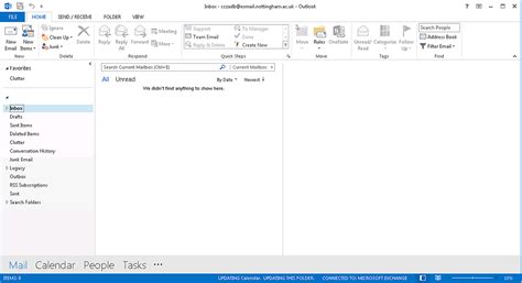 Outlook 2013 For Staff And Pg Researchers The Digital Network