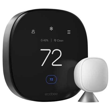 Ecobee Premium Built In Wifi Heating And Cooling Touch Screen Smart