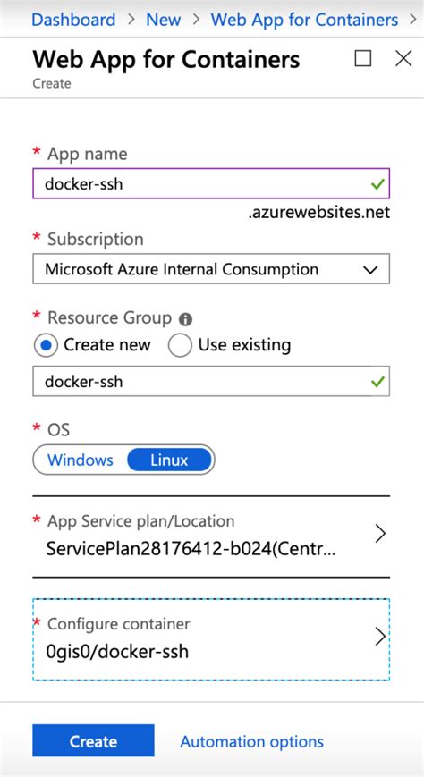 Acceder Por SSH A Web App For Containers Return GiS