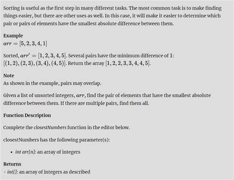 Solved Sorting Is Useful As The First Step In Many Different