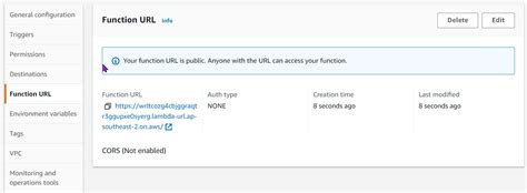 Function URLs - Quick and Easy way to Invoke AWS Lambda Functions over HTTP