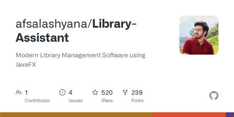 GitHub Afsalashyana Library Assistant Modern Library Management