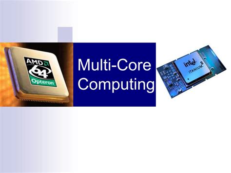 Multi Core Processorppt For Igcse Ict And Computer Science Students Ppt