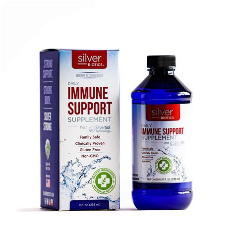 Immune Support Supplement Silver Biotics