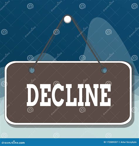 Writing Note Showing Decline Business Photo Showcasing Become Smaller Fewer Less Decrease