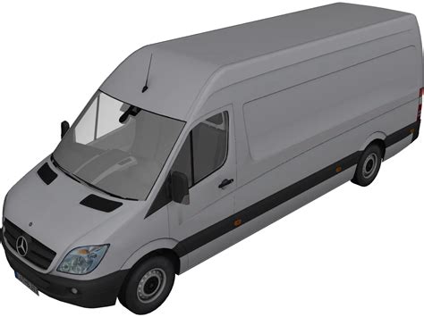 Mercedes Benz Sprinter 313 Cdi 3d Model 3d Cad Browser
