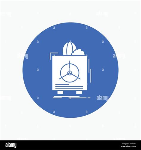 Insurance Fragile Product Warranty Health White Glyph Icon In Circle Vector Button