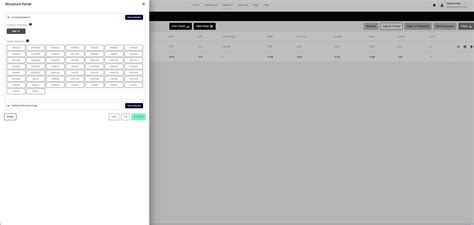 add structure structure panel leviathan analytics