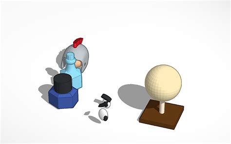 3d Design King Chess Peice Tinkercad