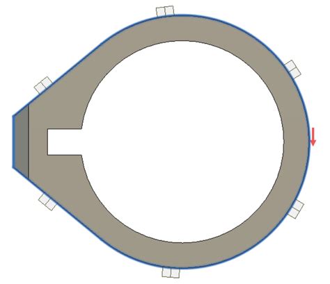 solved 2d contour not respecting tabs autodesk community