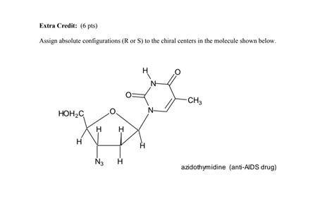 Solved Assign Absolute Configurations R Or S To The