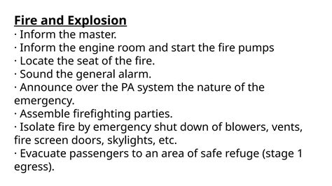Emergency Situation And Shipboard Contingency Planpptx