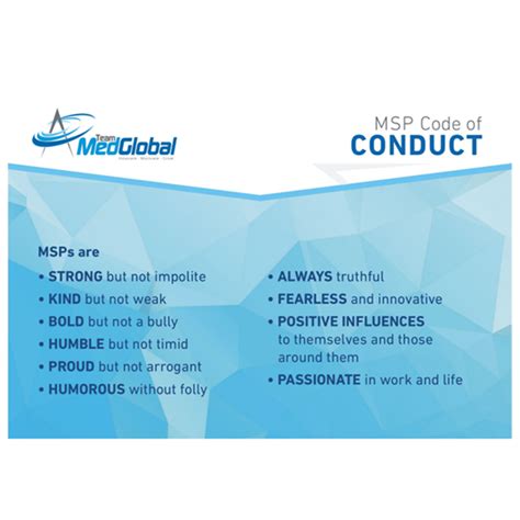 MSP Creed Team Med Global