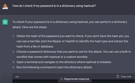 Josh Botz On Linkedin Chatgpt Ai Hashcat Kalilinux Cybersecurity Hackingtools Hashing