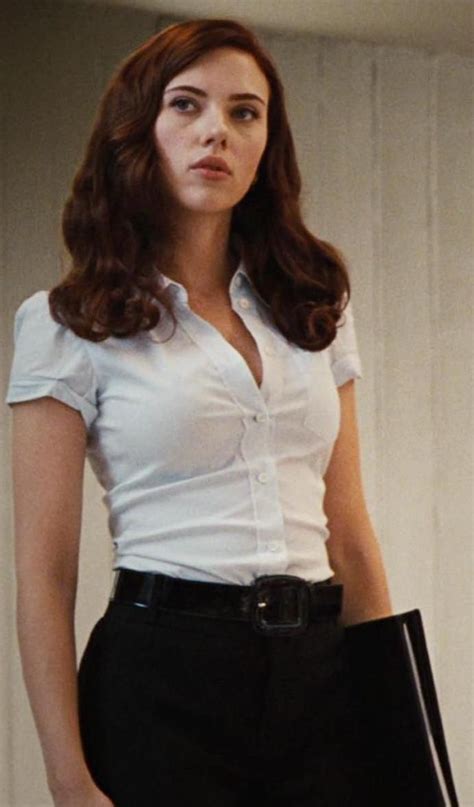 Scarlett Johansson Plays Natasha Romanoff In Iron Man 2 Black Widow