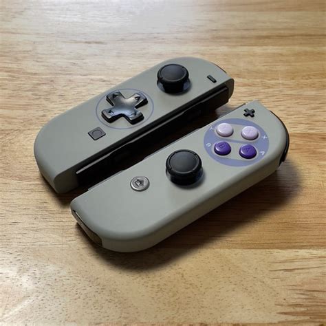 Custom Nintendo Switch Joy Con Controllers Retro SNES Super Etsy
