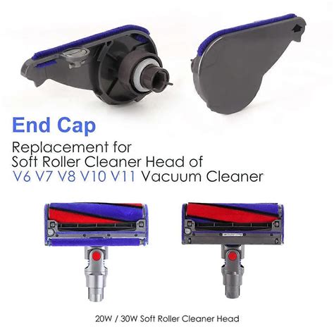 Roller Brush Bar End Cap Cover For V6 V7 V10 V11 Vacuum Cleaner