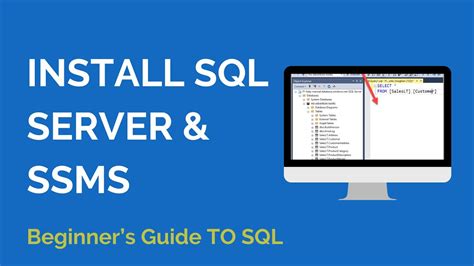 Download And Install Sql Server Ssms Youtube
