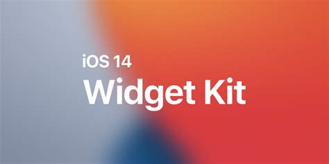 Ios 14 Widget Kit Figma