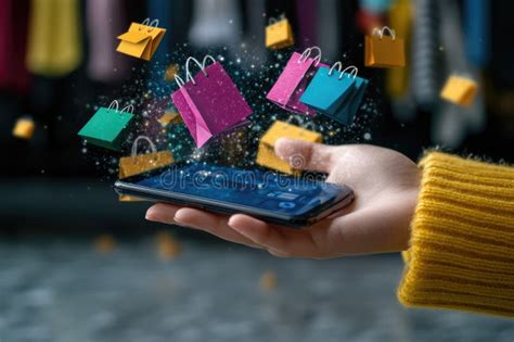 Digital Marketplace Experience Online Shopping Virtual Orders Mobile
