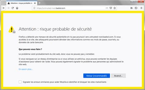 Concevoir De Meilleures Alertes De Sécurité Communauté Mozilla Francophone