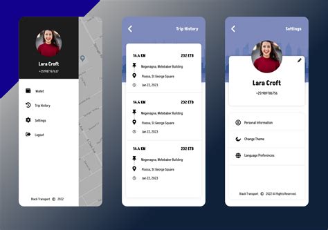 Passenger App Ui Design By Amanuel Shumi On Dribbble
