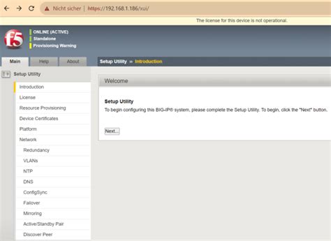 F5 BIG IP Initial Setup And Trial License Activation