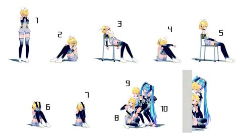 【mmdポーズ配布】ポーズ33 じぶん さんのイラスト ニコニコ静画 イラスト