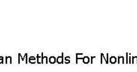 Lagrangian And Hamiltonian Methods For Nonlinear Control 2006