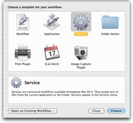 ESD FScanX Automator Action Scan From The Finder