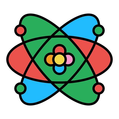 Premium Vector Atom Icon