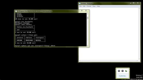 Updating Database In Mysql Youtube