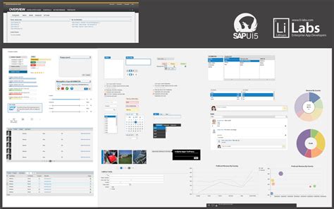 SAP UI5 A Photoshop Template Of GUI Elements