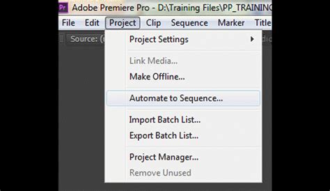 Automating Clips To Sequence Markers In Adobe Premiere Pro PremiumBeat