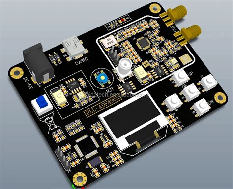 adf4351 stm32 microcontroller pll electronics crystal clock oscillator