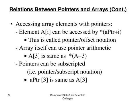 Ppt Pointers In C Powerpoint Presentation Free Download Id3949357