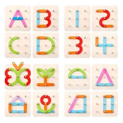 Wood Puzzle Alphabets Number Assembling Game At ₹ 320piece In