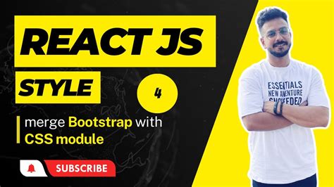4 Reactjs Style Merge Bootstrap With Css Module Youtube
