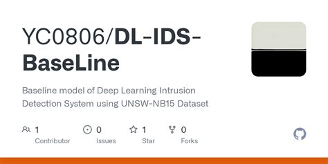 Github Yc0806 Dl Ids Baseline Baseline Model Of Deep Learning