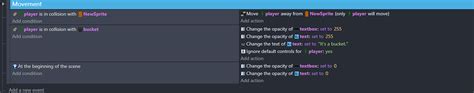 Text With Options When In Collision With Object How Do I Gdevelop Forum