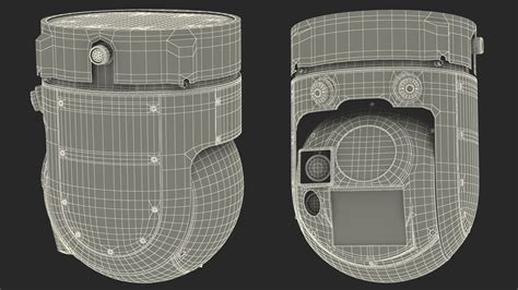 Compact Multisensor Surveillance System 3d Model 59 3ds Blend C4d Fbx Max Ma Lxo Obj