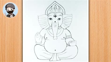 Ganesh Ji Pancil Drawing Easy Step By Step Ganesh Ji Drawing Tutorial Youtube