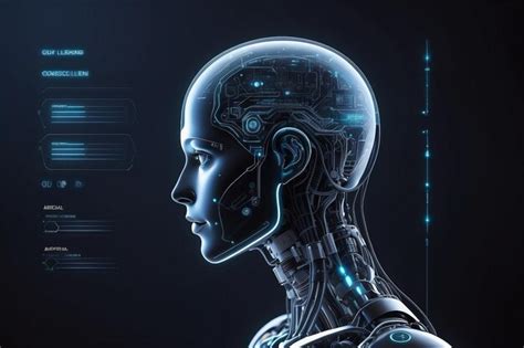 Premium Photo Ai Artificial Intelligence Concept Deep Learning Gui Graphical User Interface