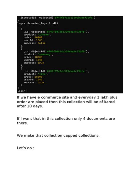 Mongodbcappedcollection Pdf