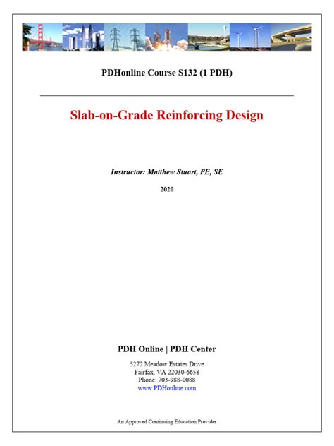 Slab On Grade Reinforcing Design Pdf Prestressed Concrete Concrete