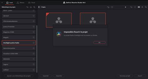 project unreadable or not full can t open it r davinciresolve