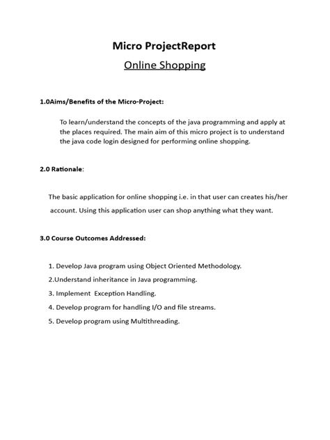 Java Language Microproject Pdf 1 Pdf Java Programming Language Computer Programming