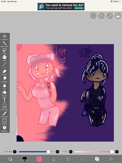 Lifeline And Wraith Chibi Fan Art Apex Legends Armory Amino Amino